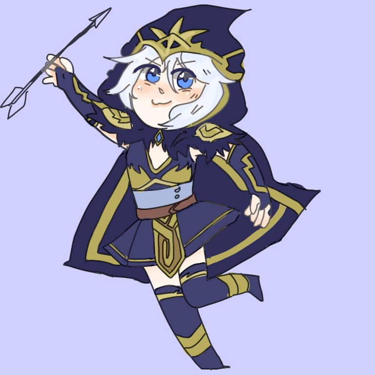 「Go Ashe Go! #Ashe #LeagueOfLegends #Arto」|sandistsのイラスト