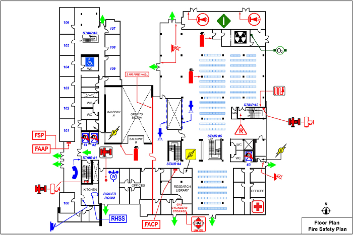 Fire Extinguisher Symbol On Floor Plan