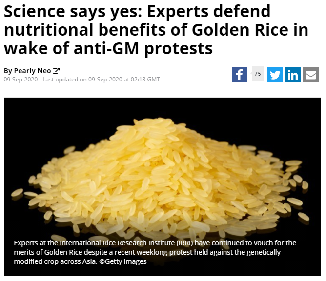 Golden Rice Benefits