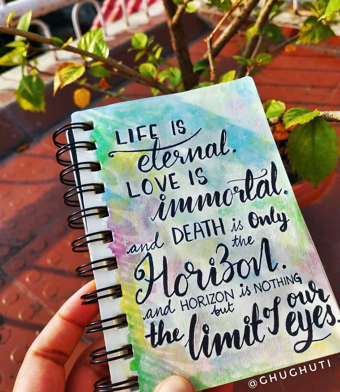 Lettering Eternal Life