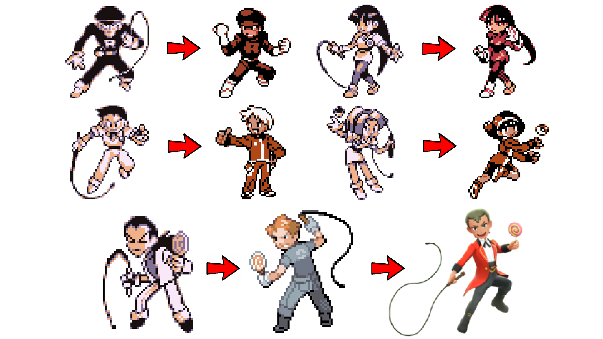 Pokemon Sabrina Team Rocket