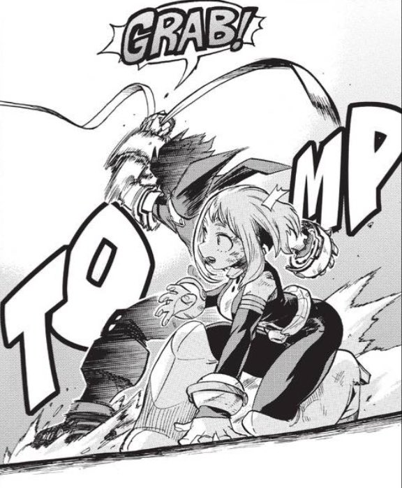 「this random girl in ch.241 looks like it could Ochako's sist」scrub 🍁の漫画