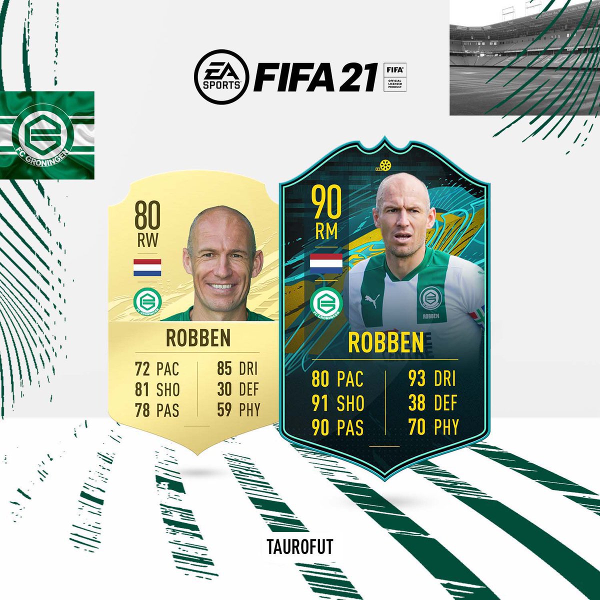 Robben Fifa Card