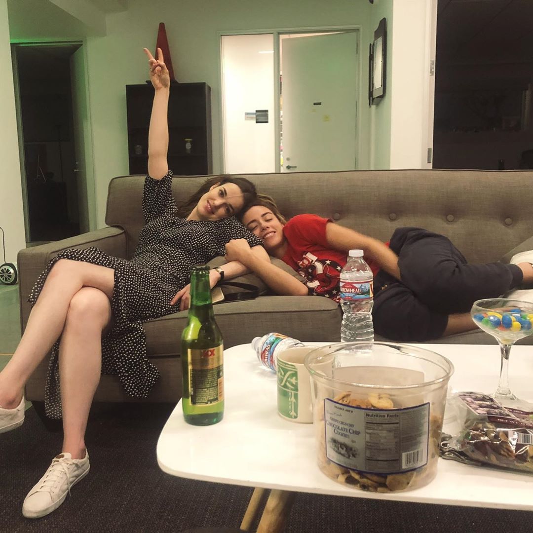 Chloe Bennet And Elizabeth Henstridge Instagram