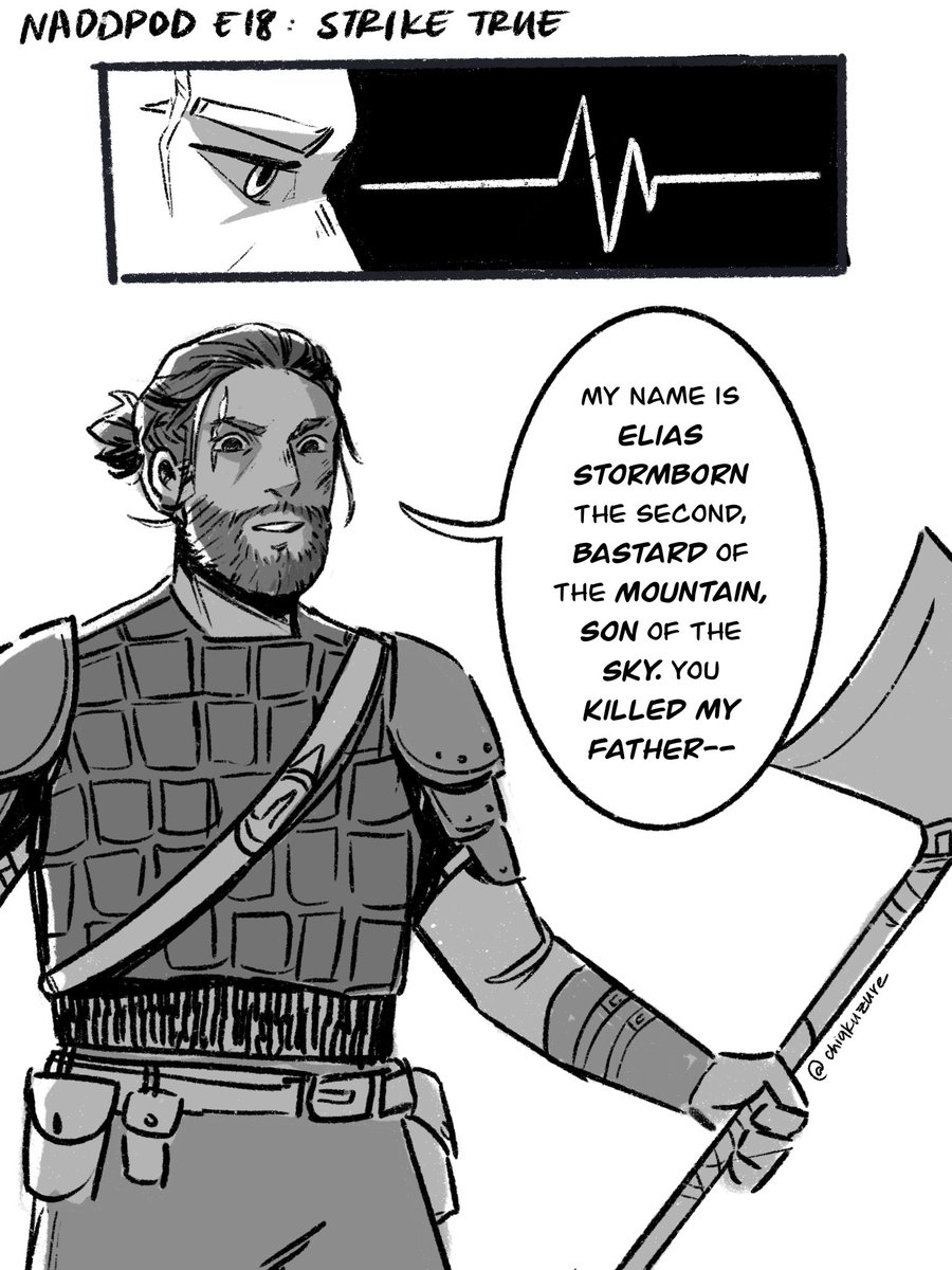 「this is still my favorite ever #NADDPod 」|eli 🦈の漫画