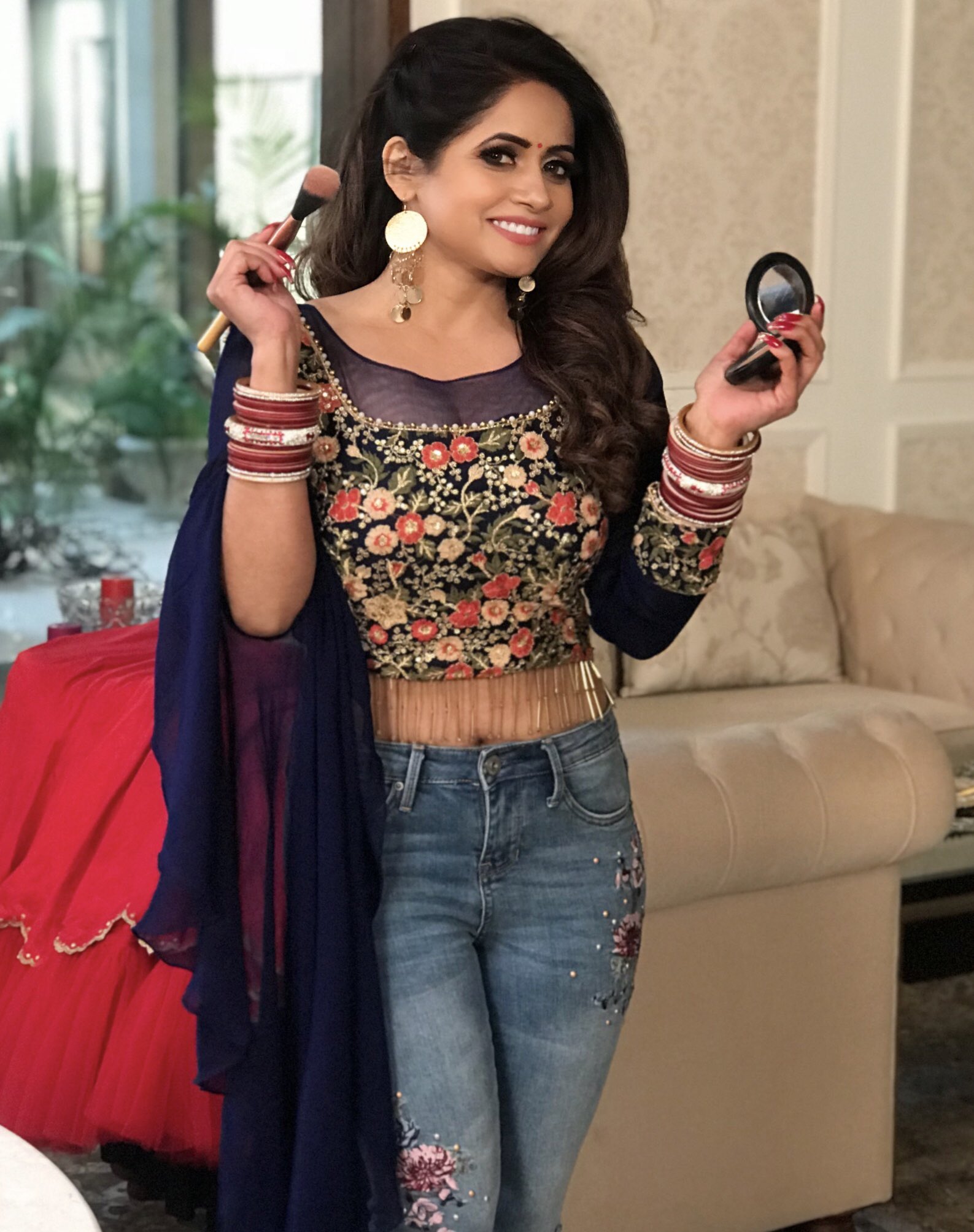 Miss Pooja Without Makeup