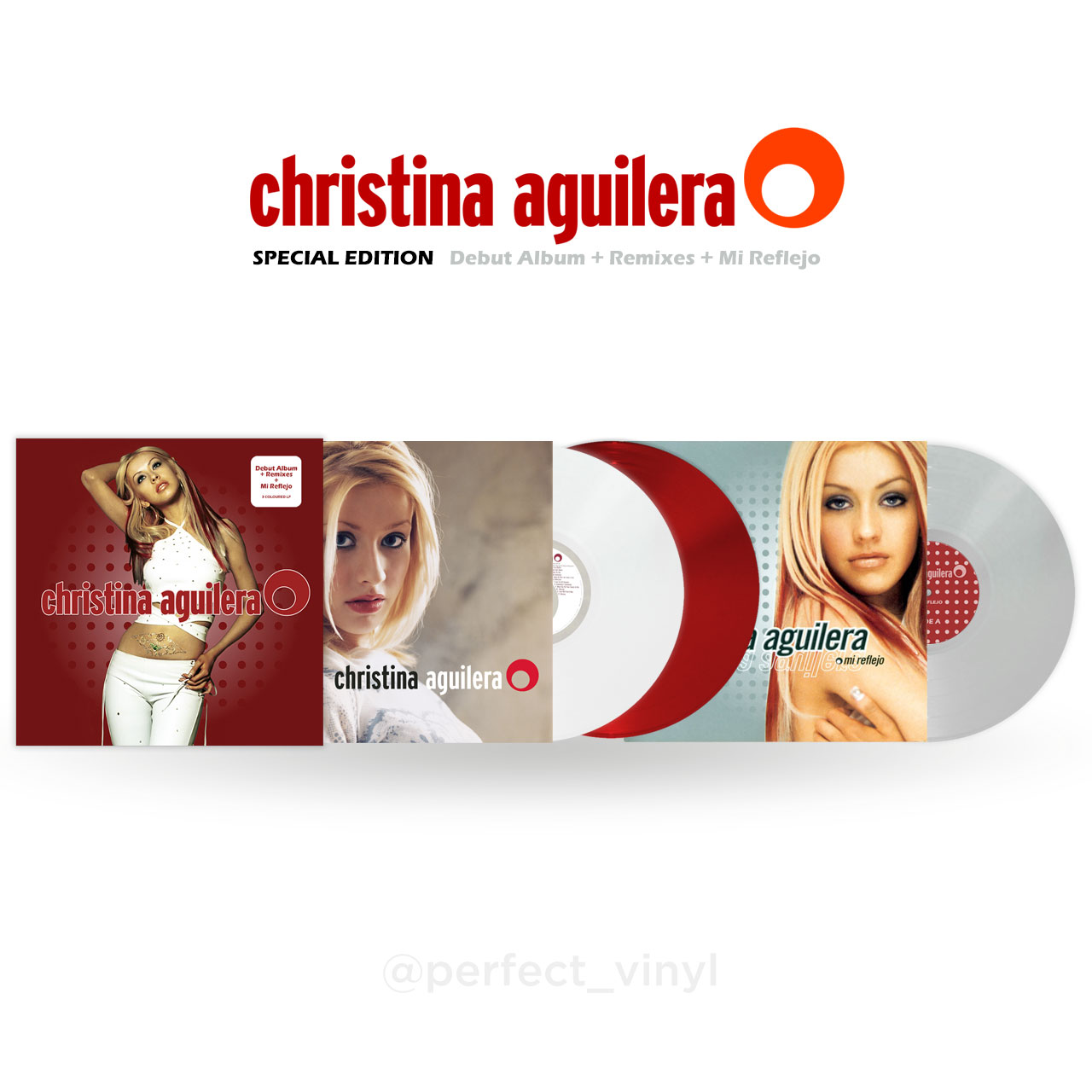 Christina Aguilera Mi Reflejo Album Cover
