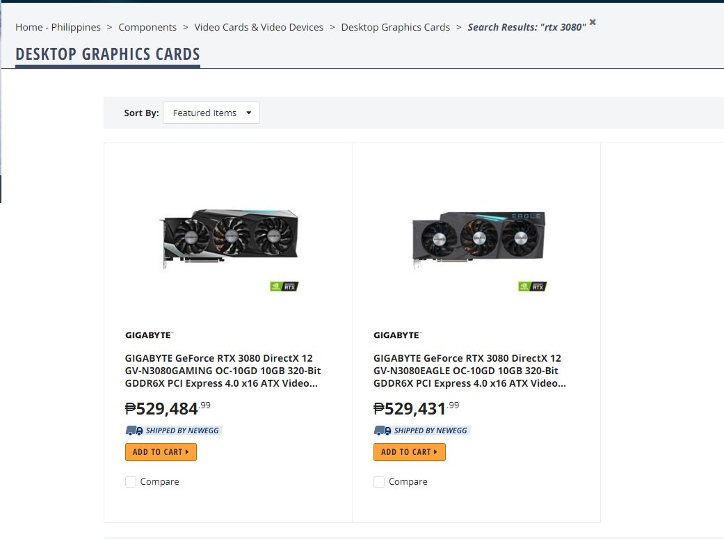 Archie Torres on Twitter: "Any takers for a 10k USD RTX3080?…