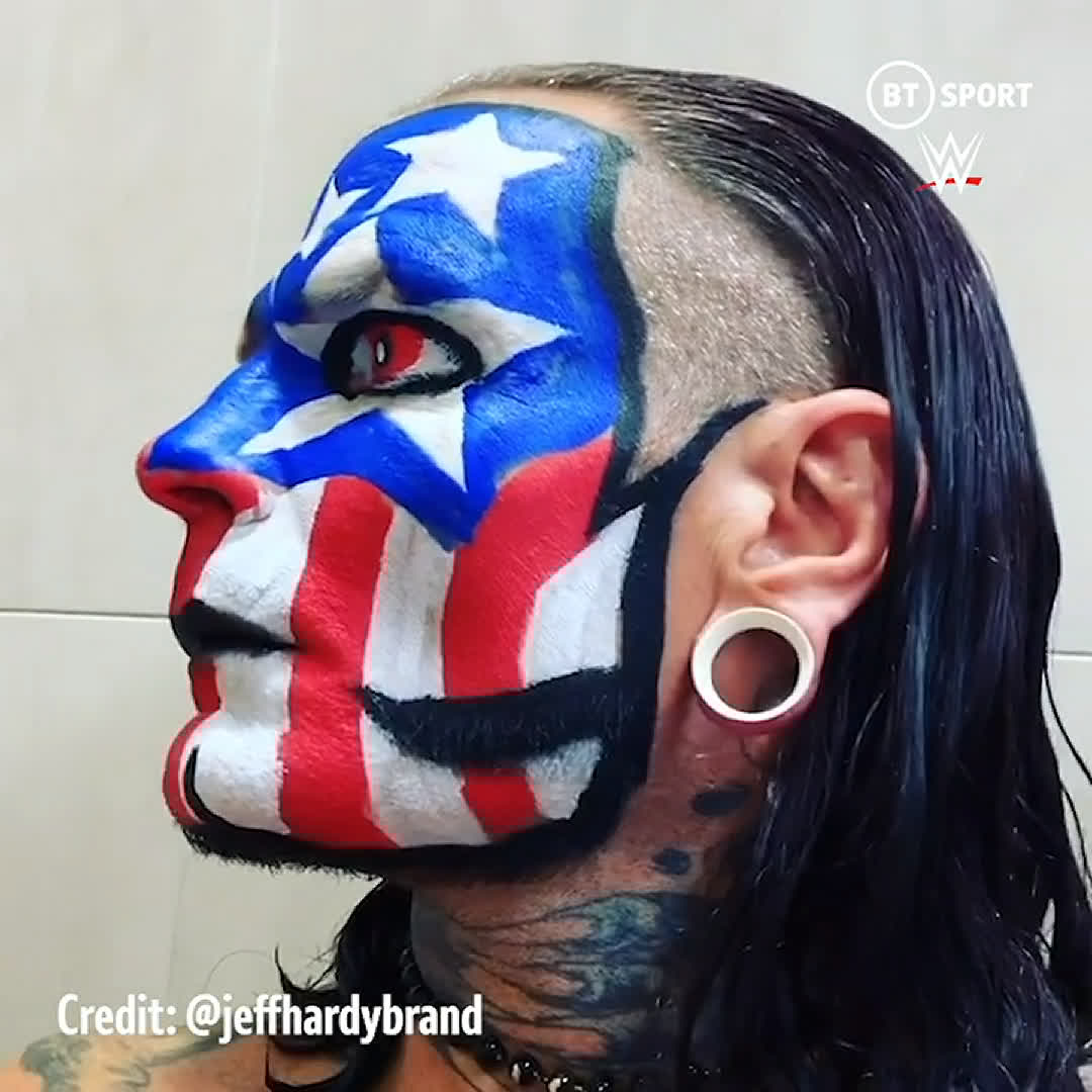 Wwe Jeff Hardy Face Paint
