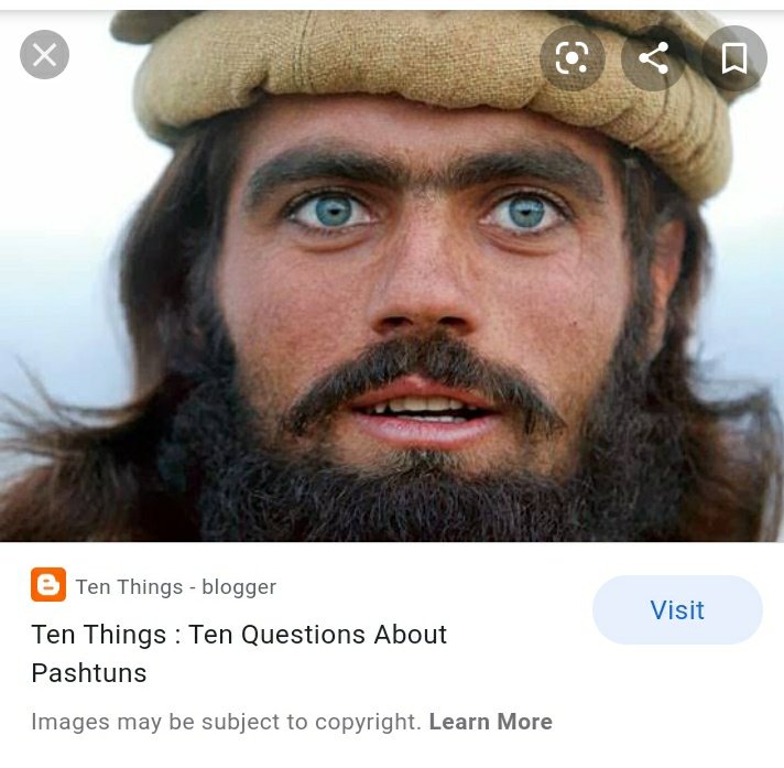 Pashtun People Eyes