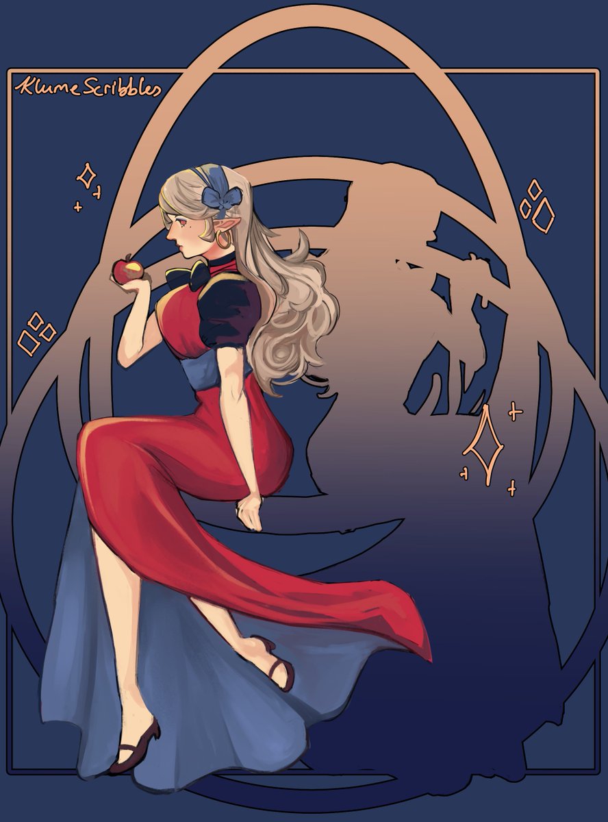 「#klumescribble #fireemblem Lady Corrin 」|Klume 🐏のイラスト