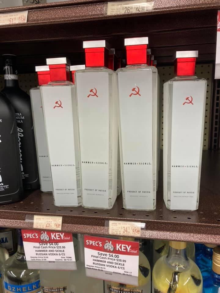 Hammer And Sickle Vodka