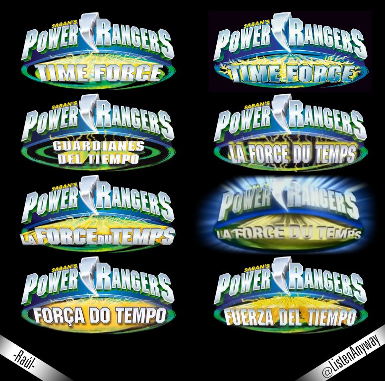 Power Rangers Time Force Logo