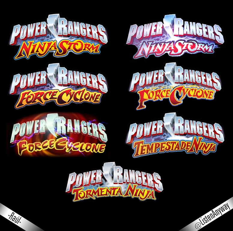 Power Rangers Ninja Storm Logo
