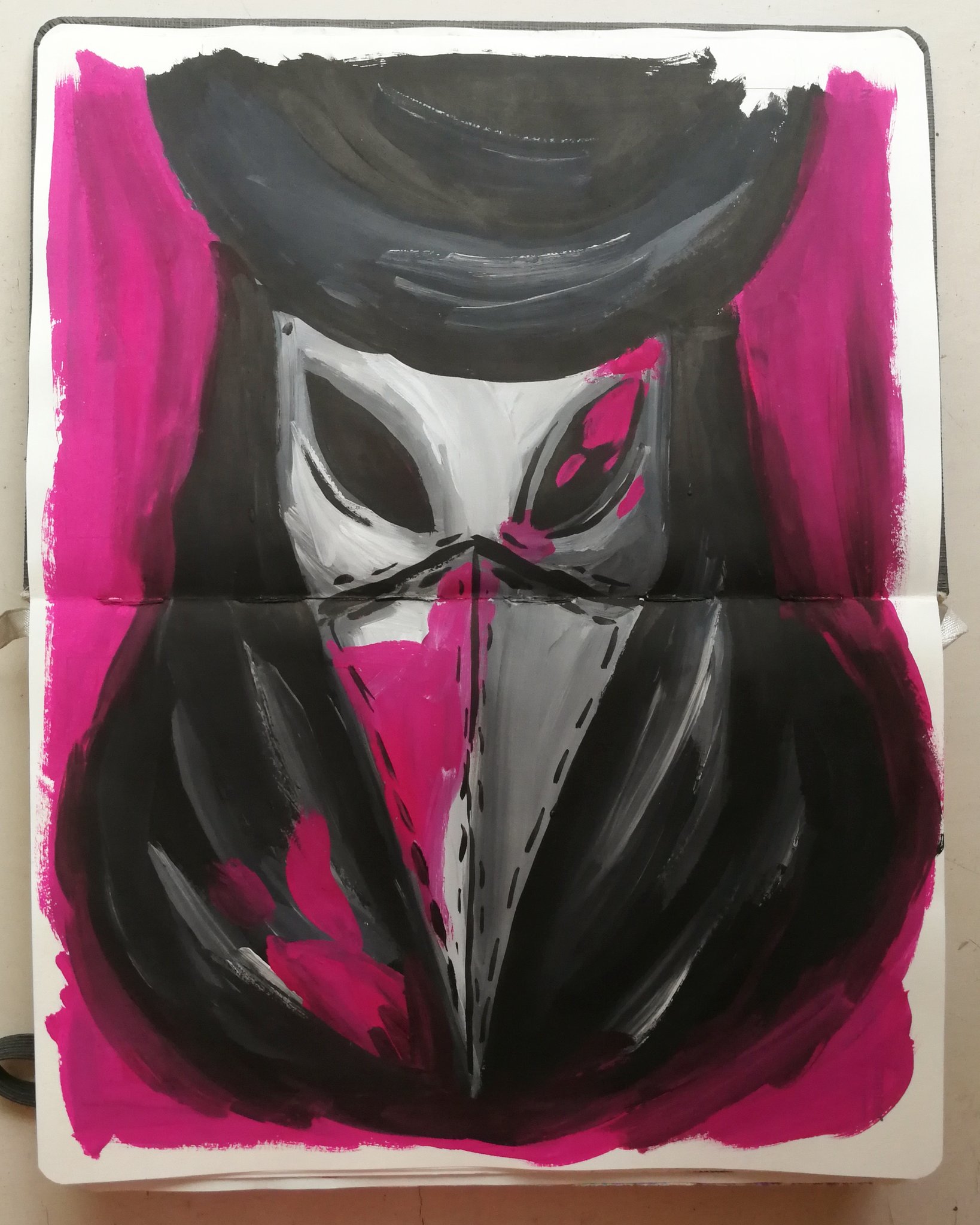 Eyes Wide Shut Bird Mask