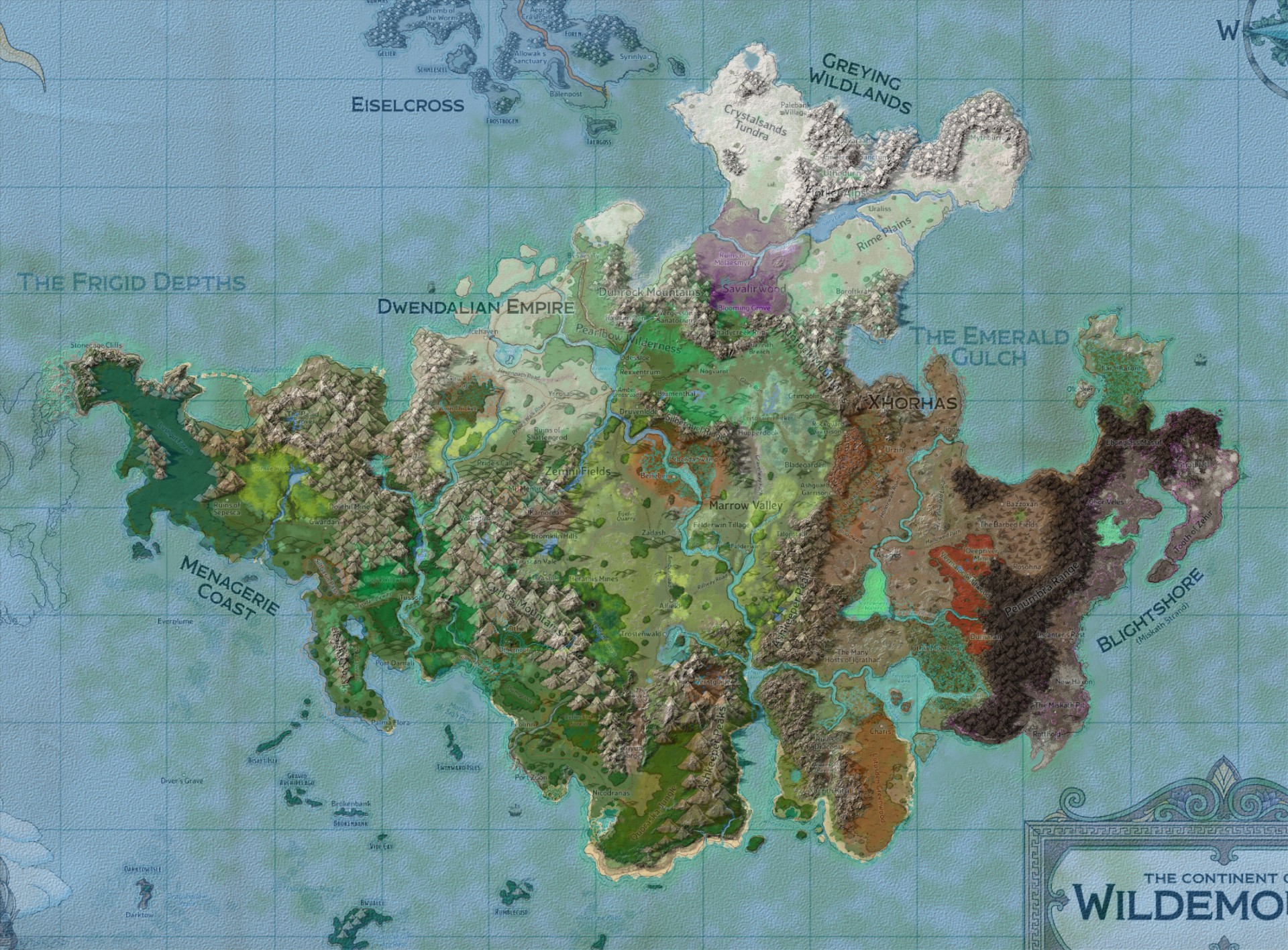 Contribuir Bastante calor wildemount map R Creación formación