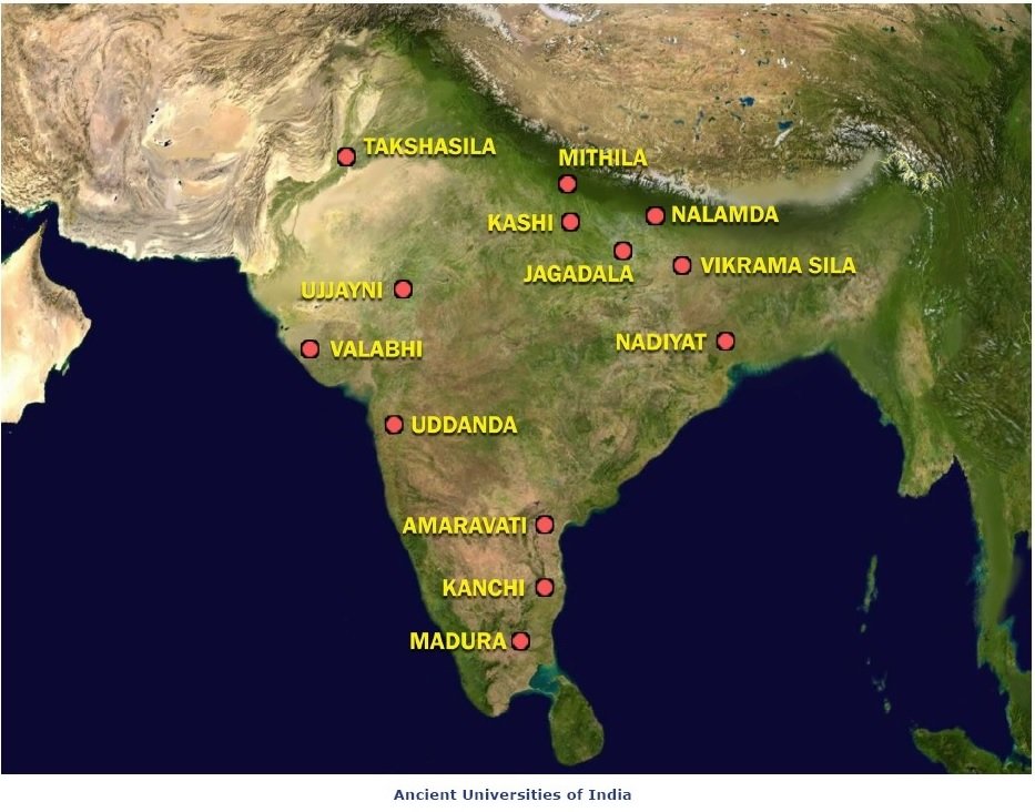 Nalanda University Map