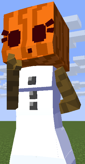 Minecraft Snow Golem Girl