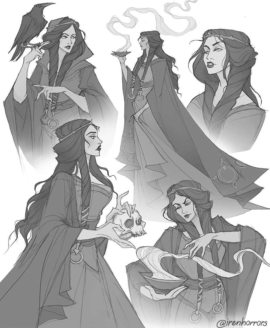 「Morgan le Fey (Morgana) ???️ My take on this powerful encha」Iren ...