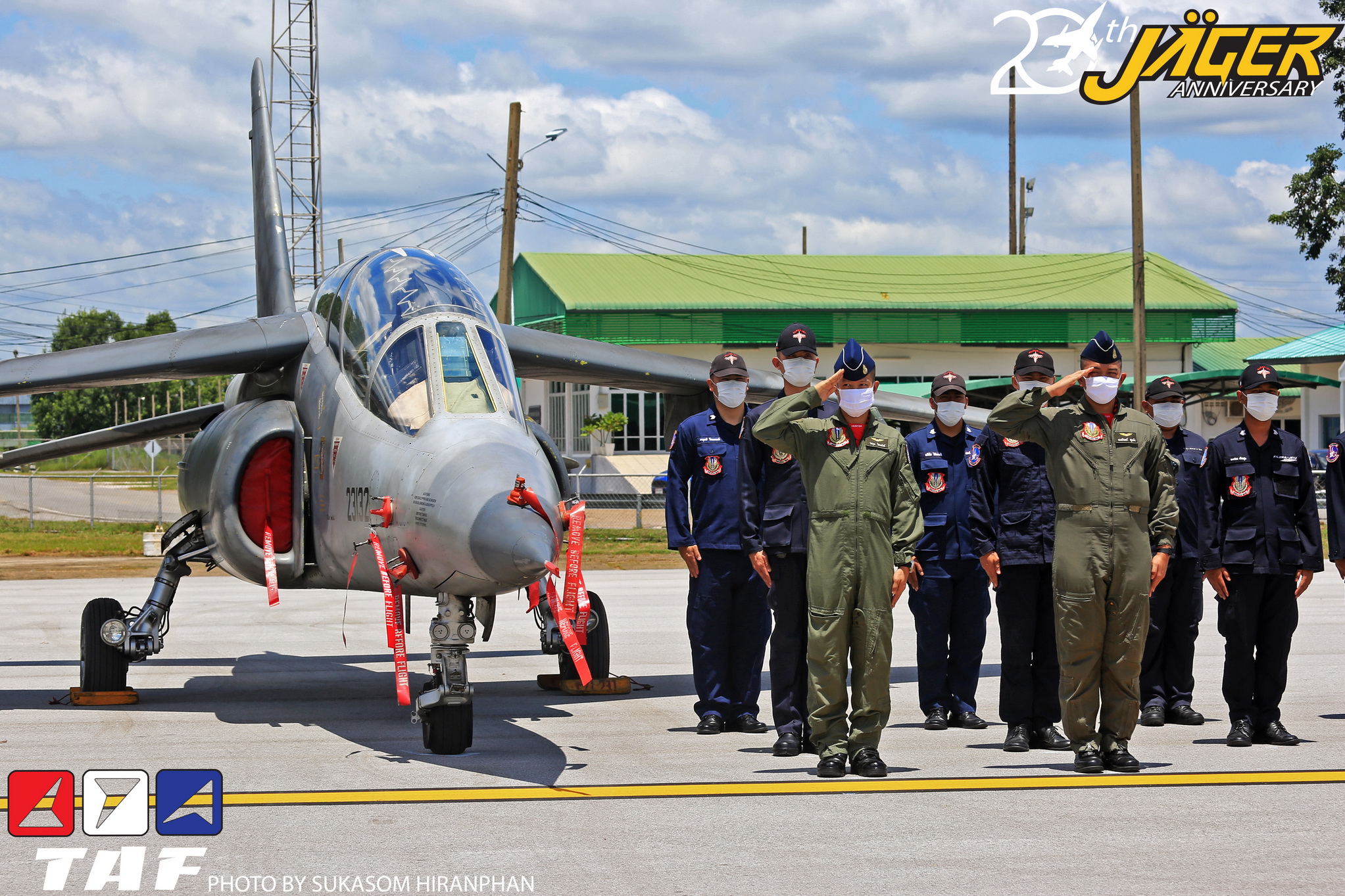 AAG_th on Twitter: "🇩🇪AAG_th บันทึกประจำวัน: พิธีครบรอบ ๒๐ปี เครื่องบินโจมตี Alpha Jet ...