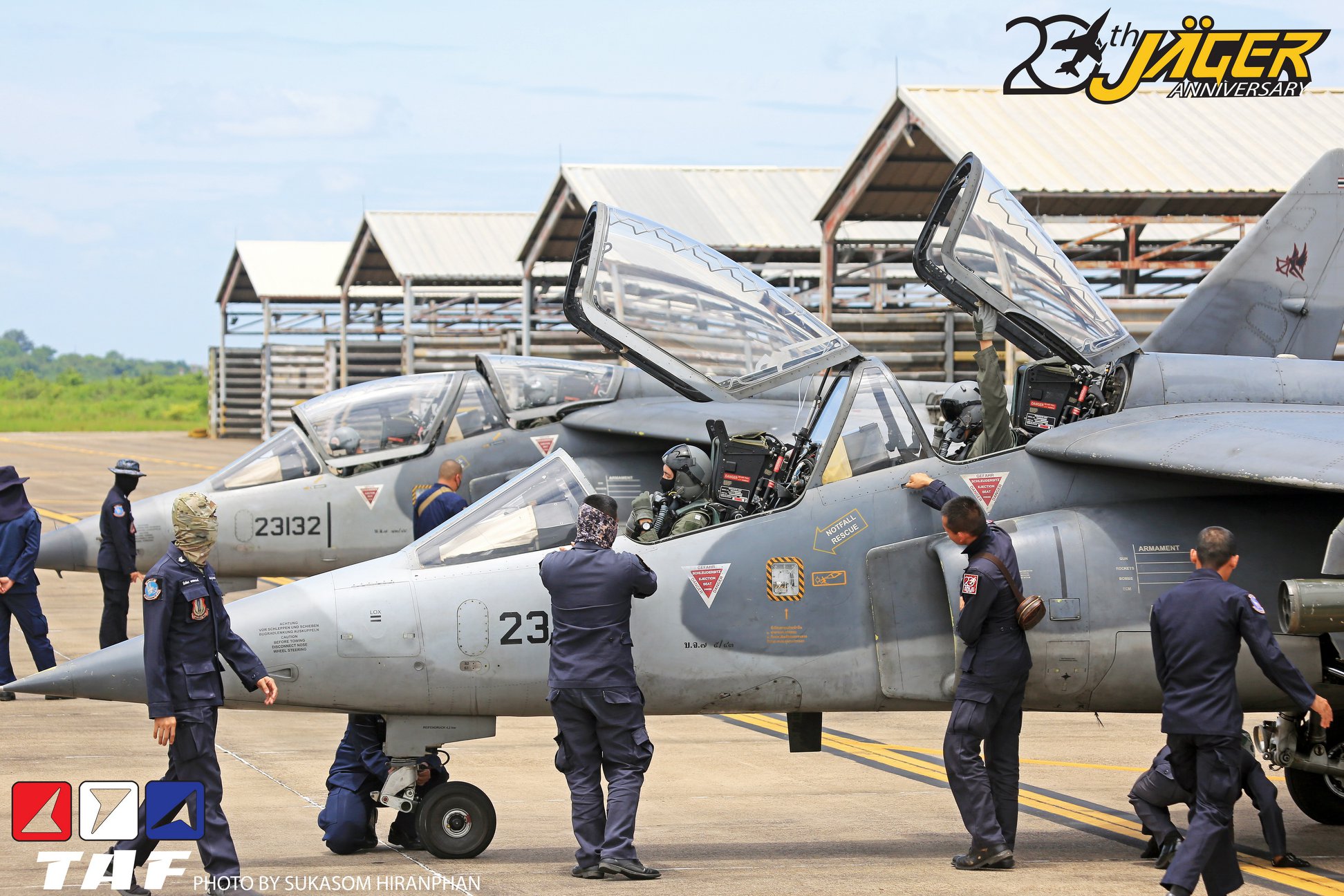 AAG_th on Twitter: "🇩🇪AAG_th บันทึกประจำวัน: พิธีครบรอบ ๒๐ปี เครื่องบินโจมตี Alpha Jet ...