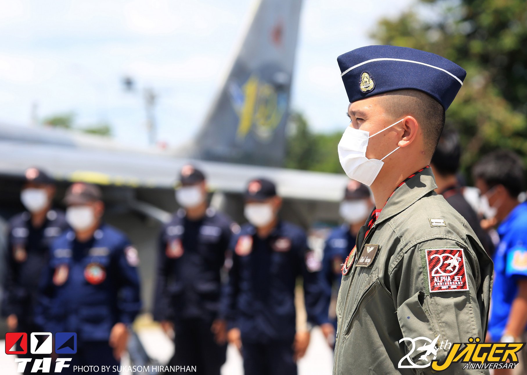 AAG_th on Twitter: "🇩🇪AAG_th บันทึกประจำวัน: พิธีครบรอบ ๒๐ปี เครื่องบินโจมตี Alpha Jet ...