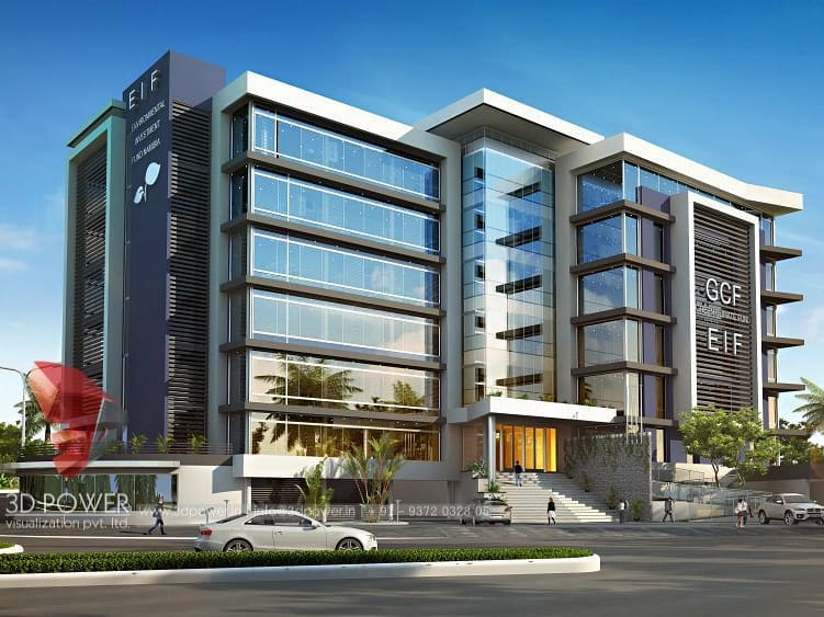 Modern Business Building Design