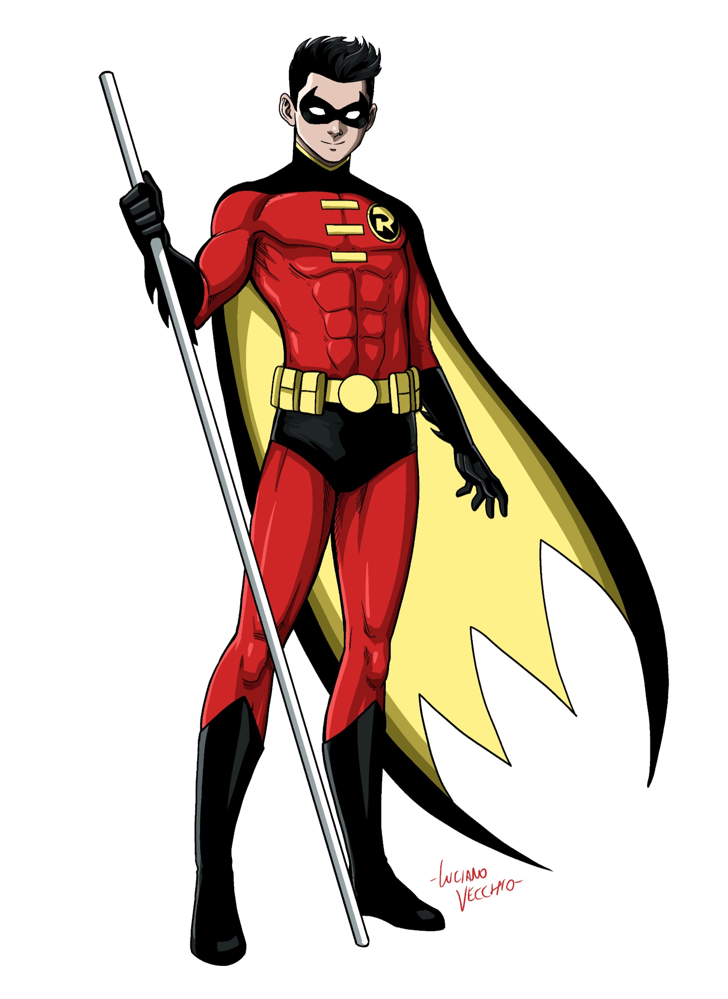 Tim Drake Robin Costume