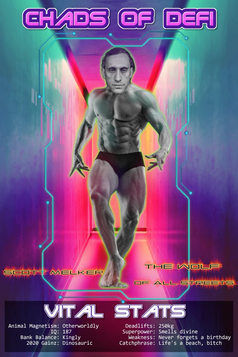 Scott Melker aka The Wolf of All Streets is a true Chad of Defi : r/defi