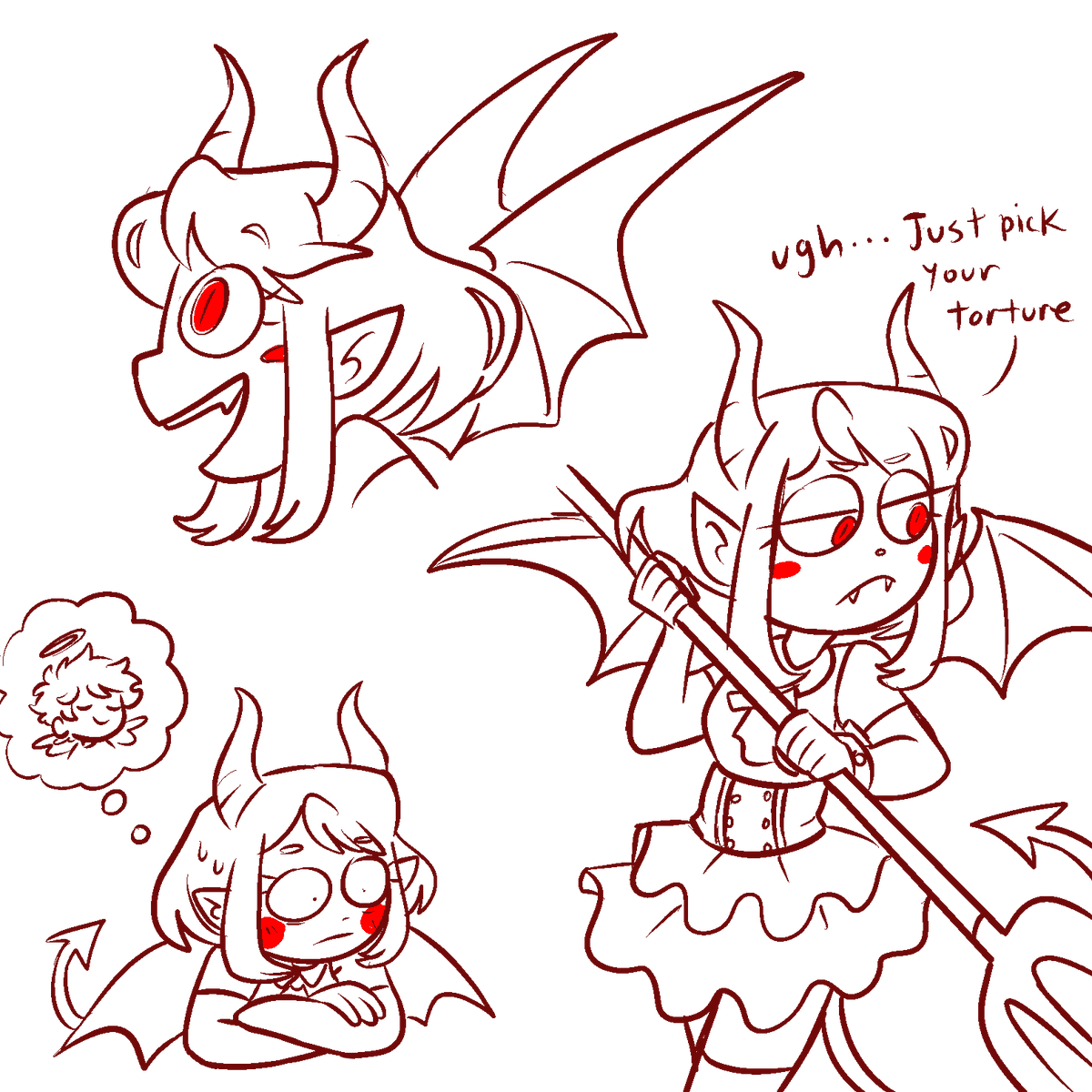 Demon Ochako [@bessie_nessie] : r/TheTempleOfOchako