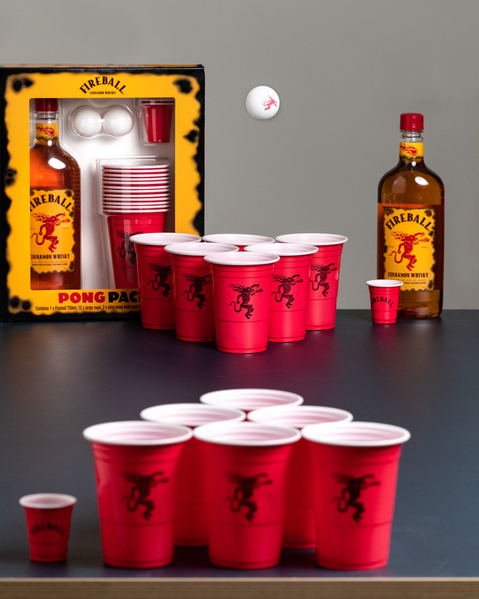 Fireball Shots Cheers