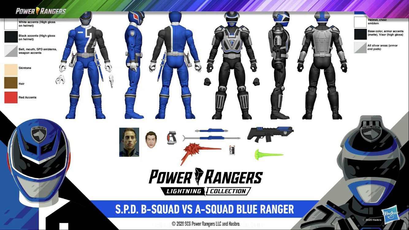 Power Rangers Spd A Squad Blue Ranger