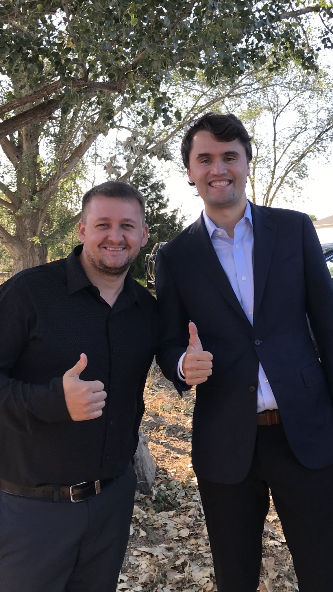 Man In Viral Photo With Charlie Kirk Is A Pro Trump Activist From Idaho