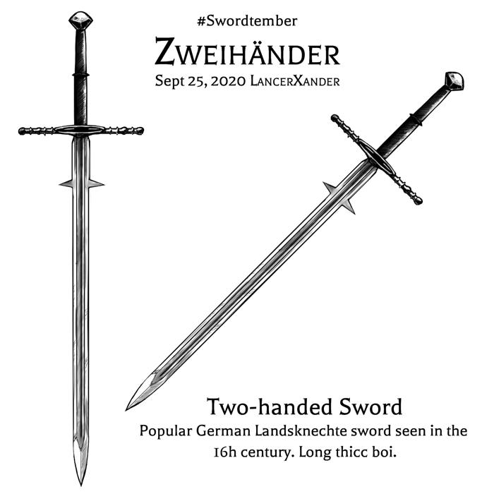 Claymore Sword Drawing