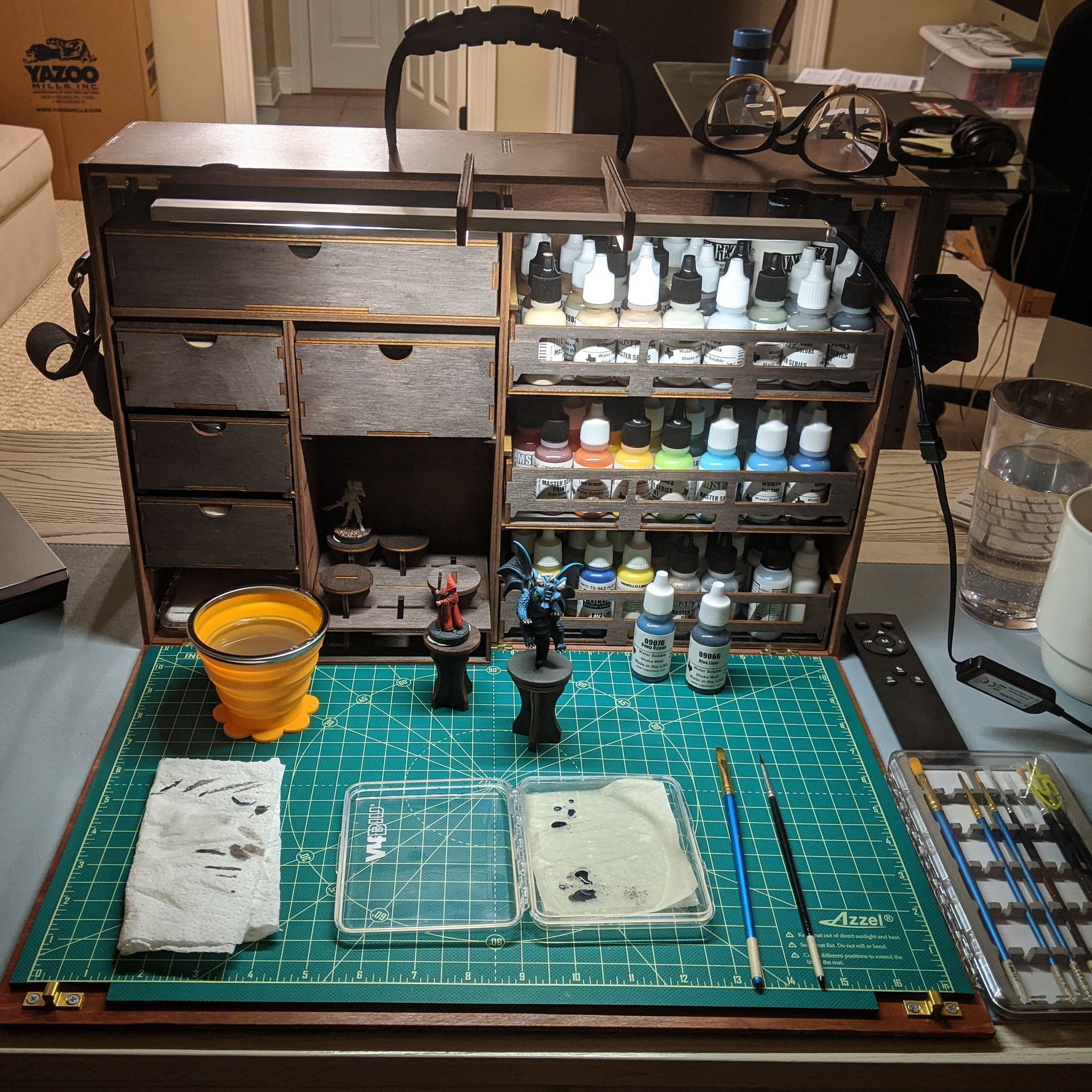 Carry Your Miniature Paints In Style With This Portable, 54% OFF