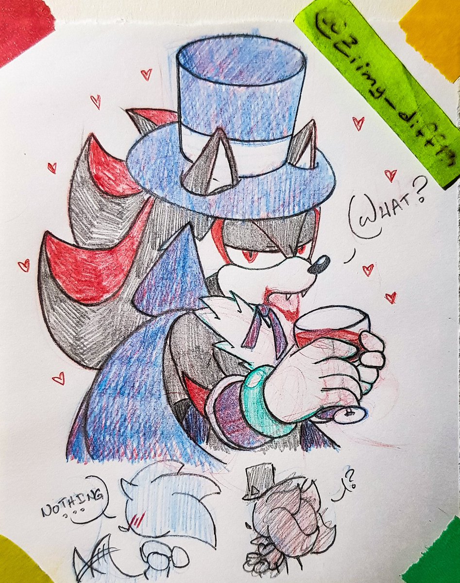 Sonic The Werehog And Shadow