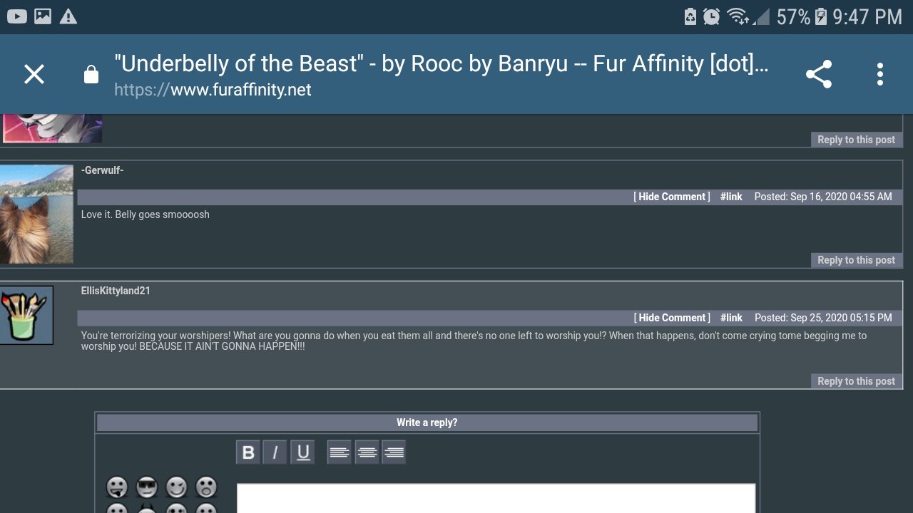 🐾Banryu Wolfgod @ FC2023🐾 on Twitter: "Okay now. I think these comments I got the other day take ...