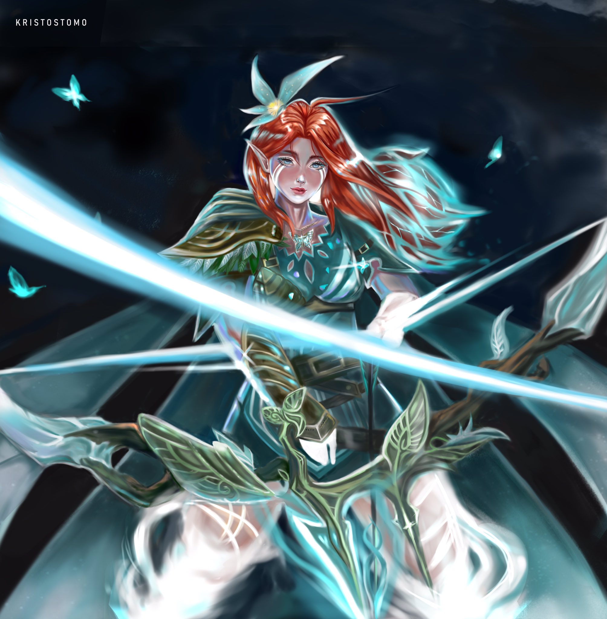 Dota 2 Wind Ranger Set