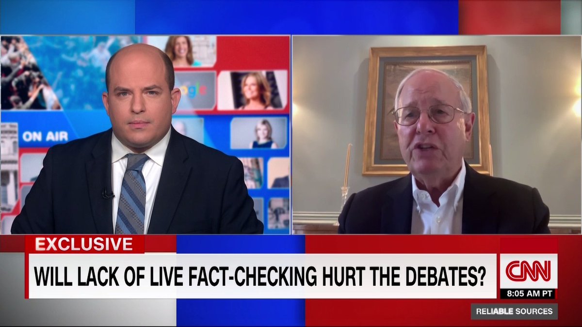 The debate moderator is a facilitator, not a fact-checker, debates ...