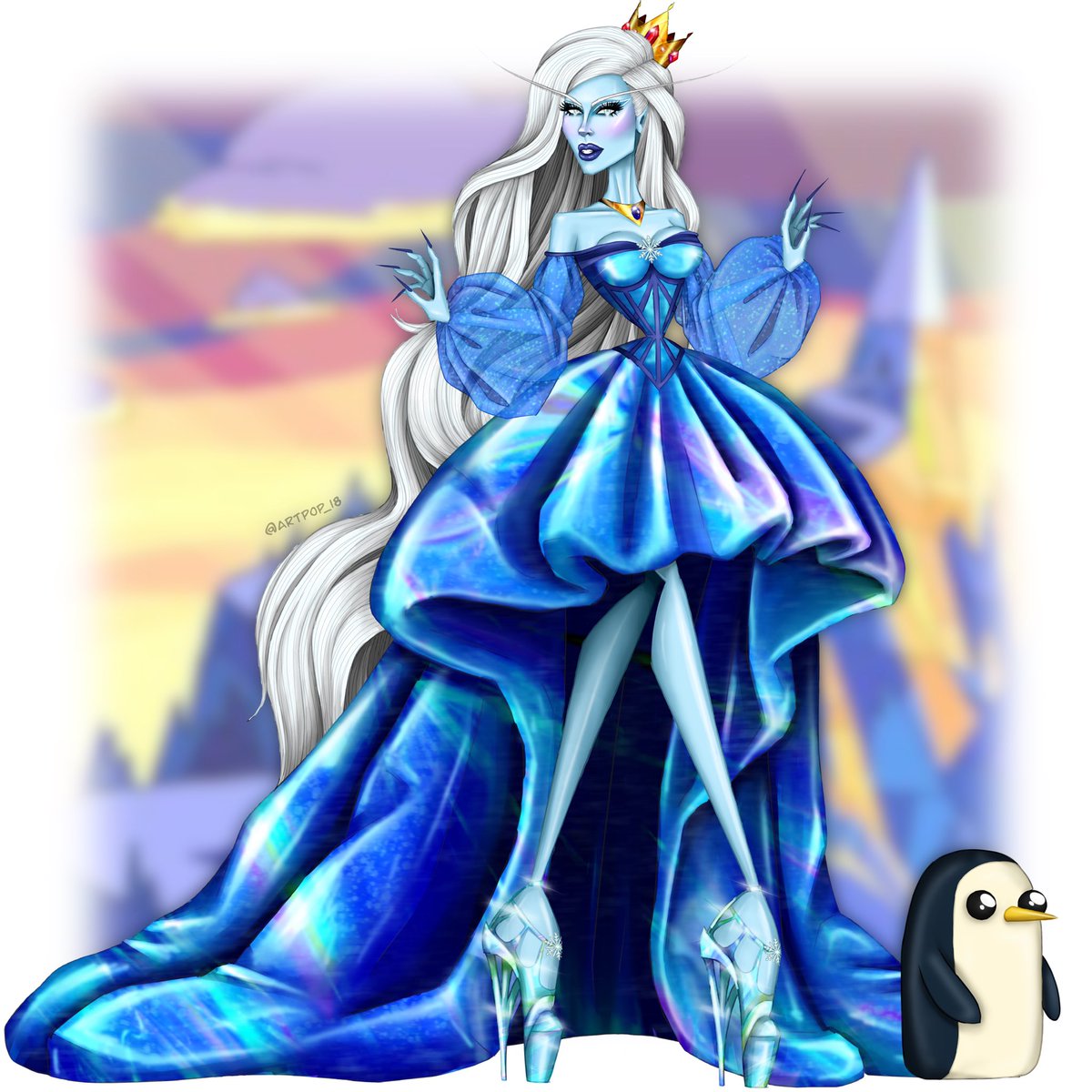 Adventure Time Anime Ice King
