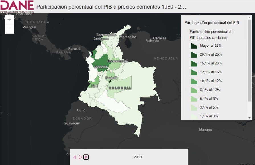 Mapa Del Pib