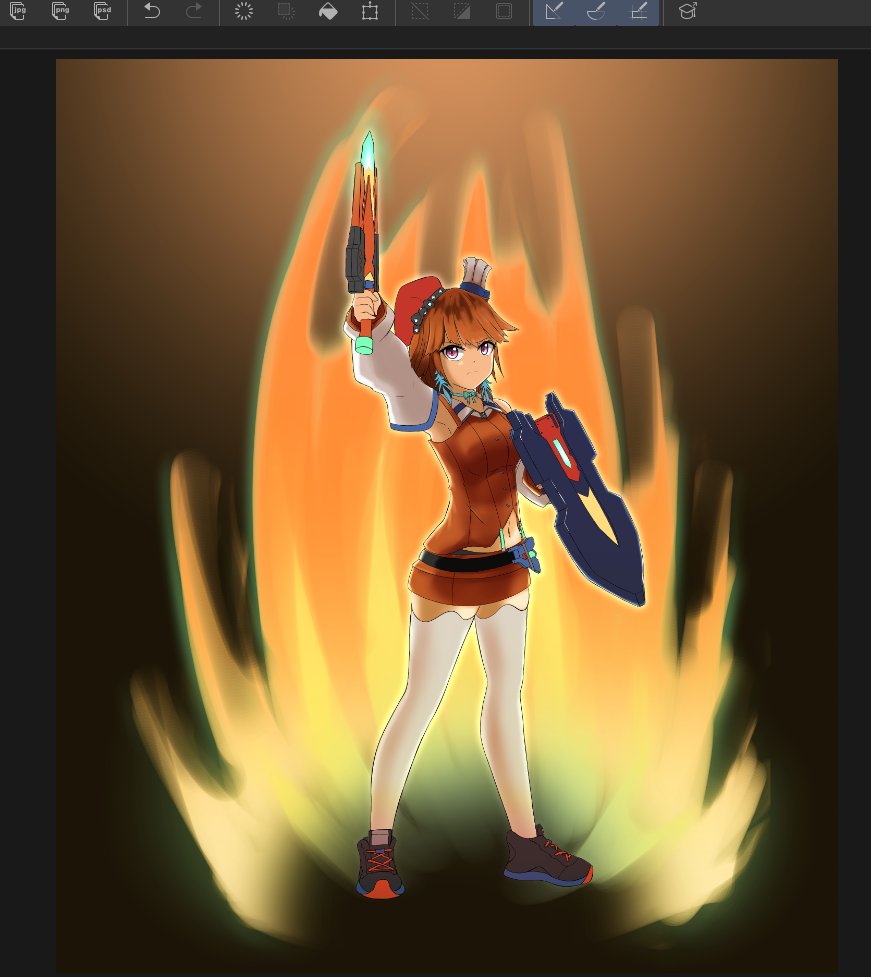 「more wip tonight. finish tmrw maybe? 」|axyのイラスト