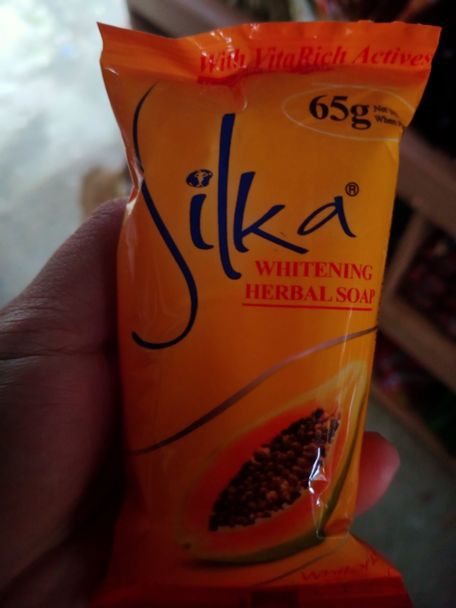 Silka Papaya Soap Sachet