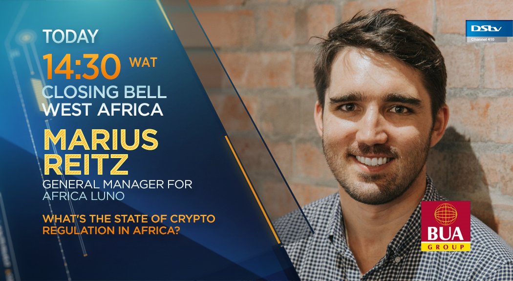 Today on CNBCAfrica: marius_reitz, General Manager at LunoAfrica joins us to discuss what the ...