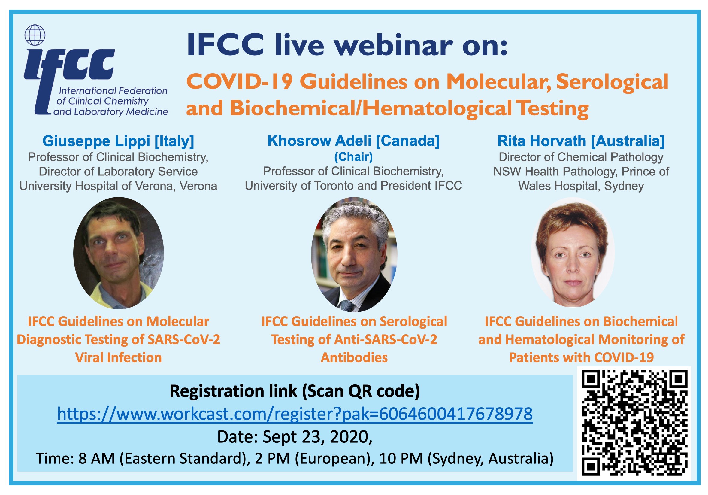 IFCC Webinars / Twitter
