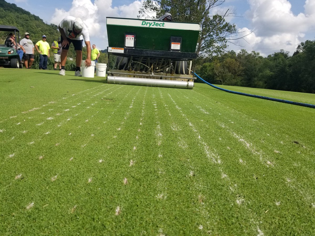 DryJect – The Only Machine in the World that Aerates, Topdresses, and ...
