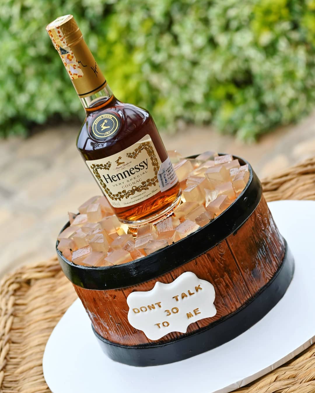 How To Make A Hennessy Bottle Cake