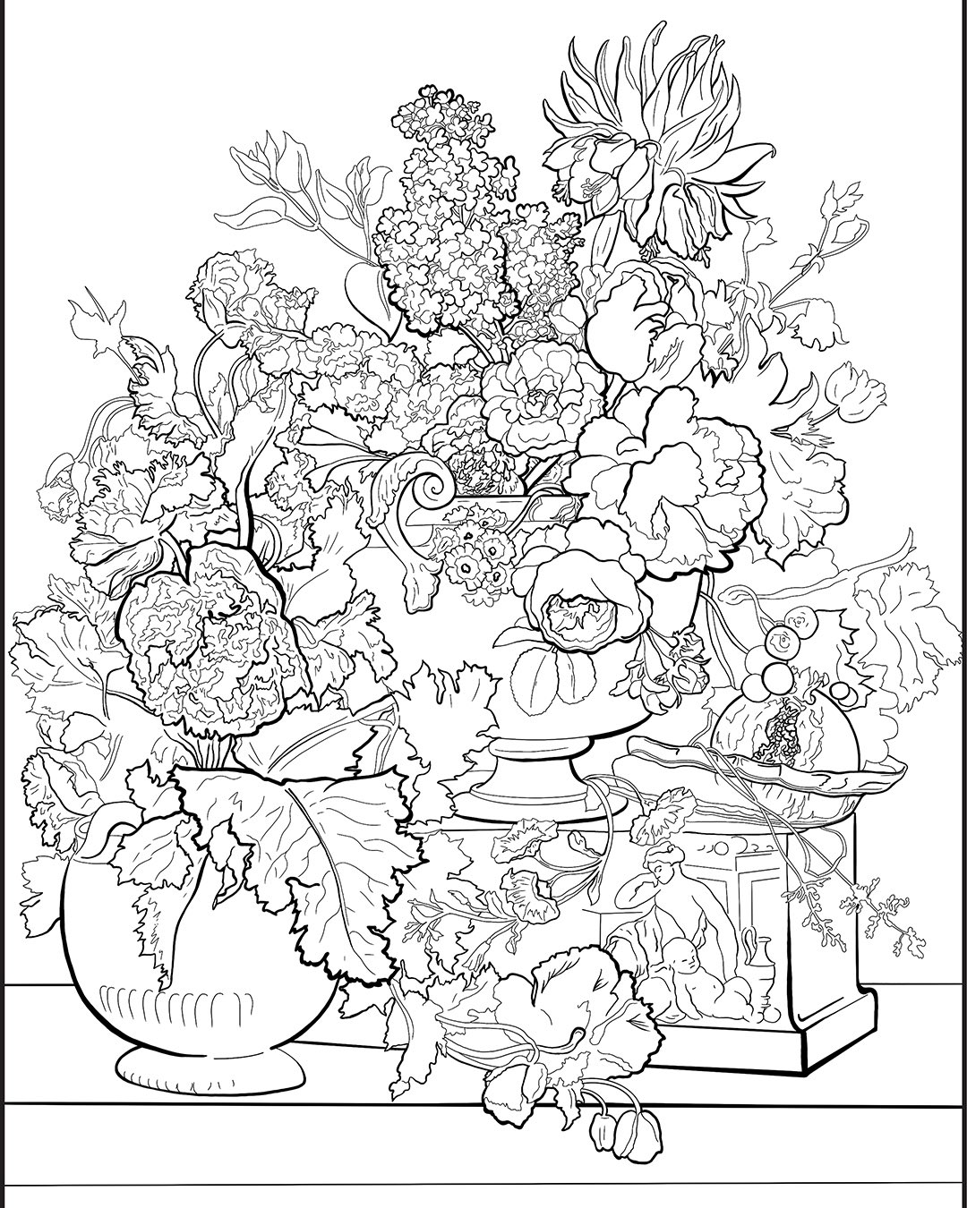 Renoir Printable Coloring Pages