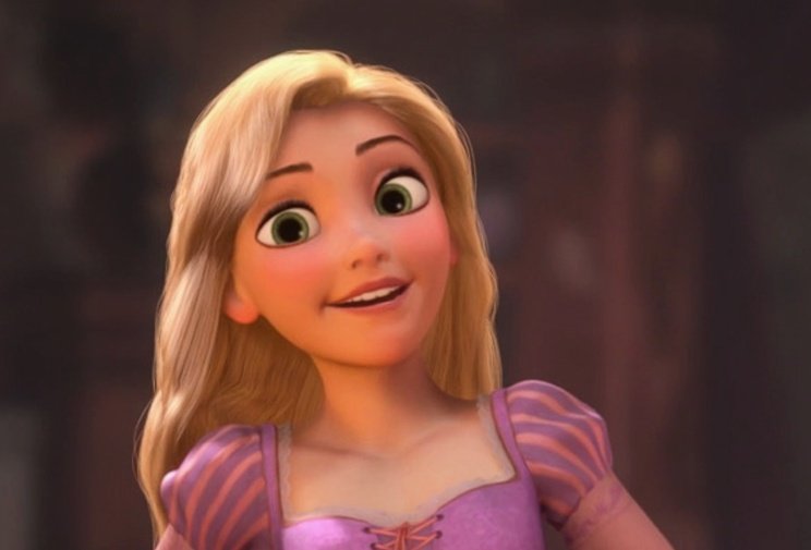 Tangled Rapunzel Smile