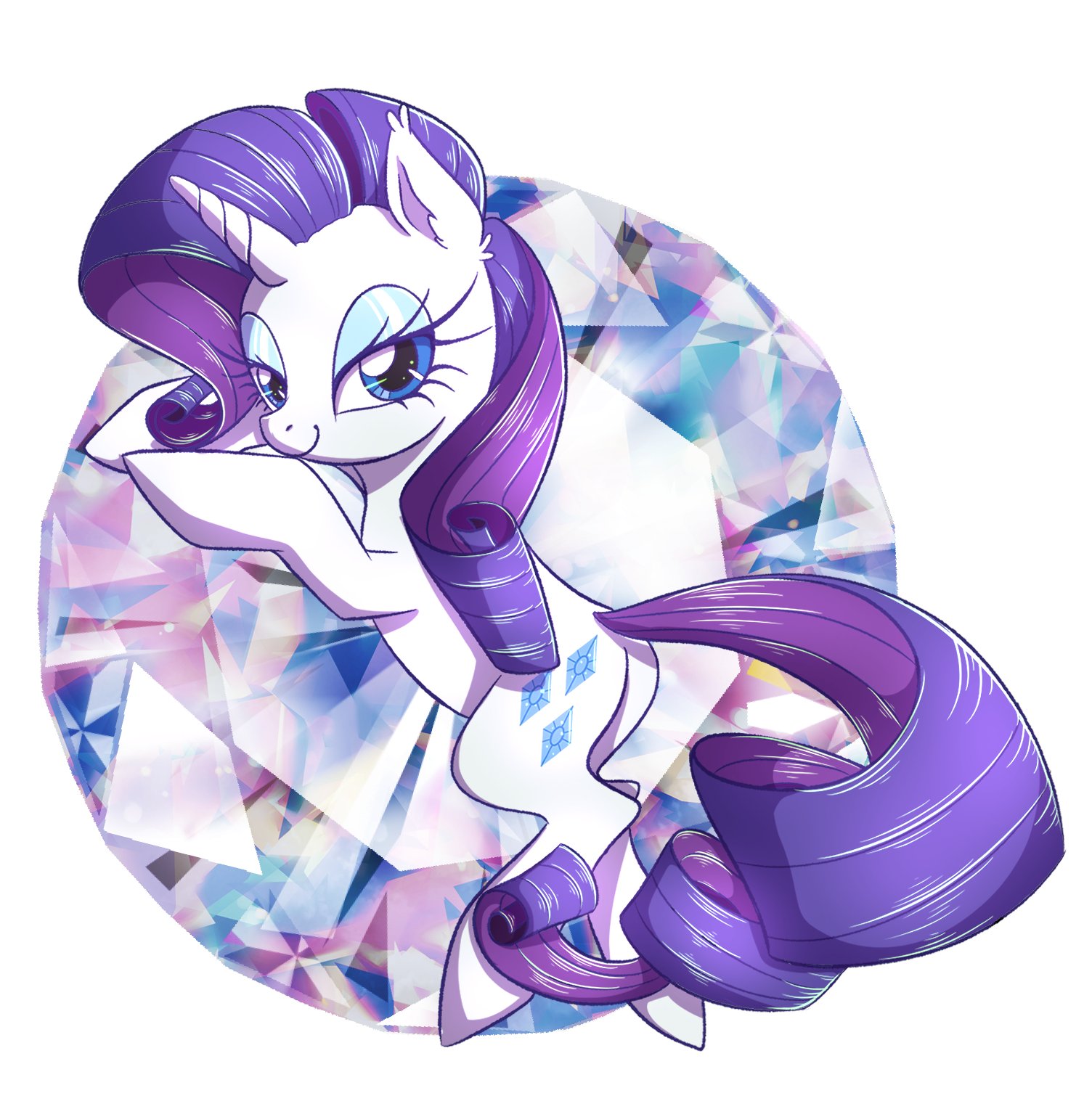 Rarity Diamonds Wallpaper